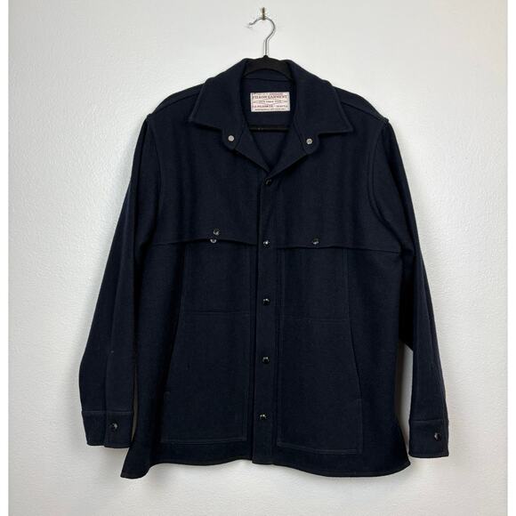 Filson | Jackets & Coats | Filson Mackinaw Cape Coat Wool Snap Button ...